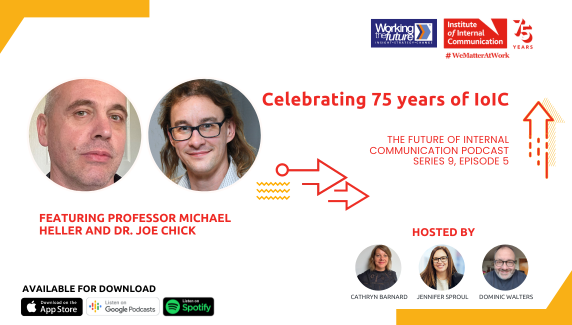 Celebrating 75 years of IoIC with Michael Heller and Joe Chick IoIC ...