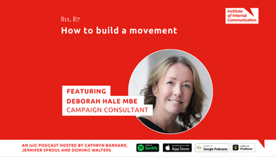 How to build a movement with Deborah Hale MBE IoIC, The Institute of ...